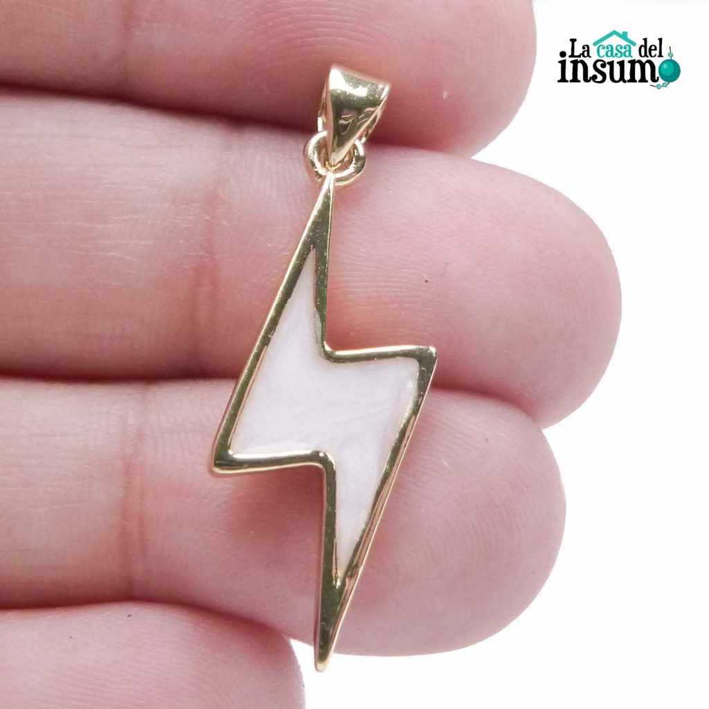 DIJE RAYO ESMALTADO - Casa Del Insumo